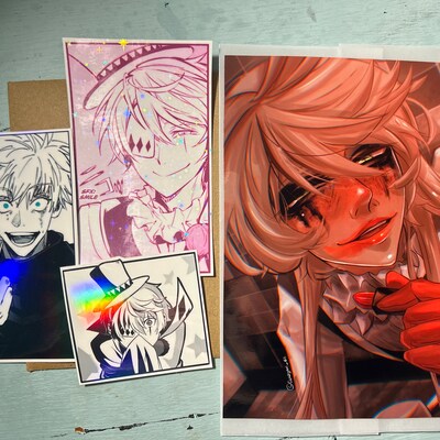 Fanart JJK Koi Fish Satosugu Satoru Gojo and Suguru Geto - Etsy