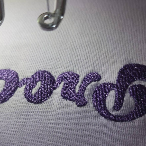 Ultra Funky Digital Embroidery Font Alphabet Fill Stitch | 5 Sizes ...