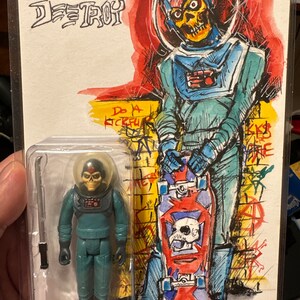 Tim Baron 80s Retro Monster Halloween Sticker Set - Etsy