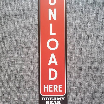 Unload Here Sign, Ski Lodge Sign, Metal Skiing Lover Gift, Personalized ...