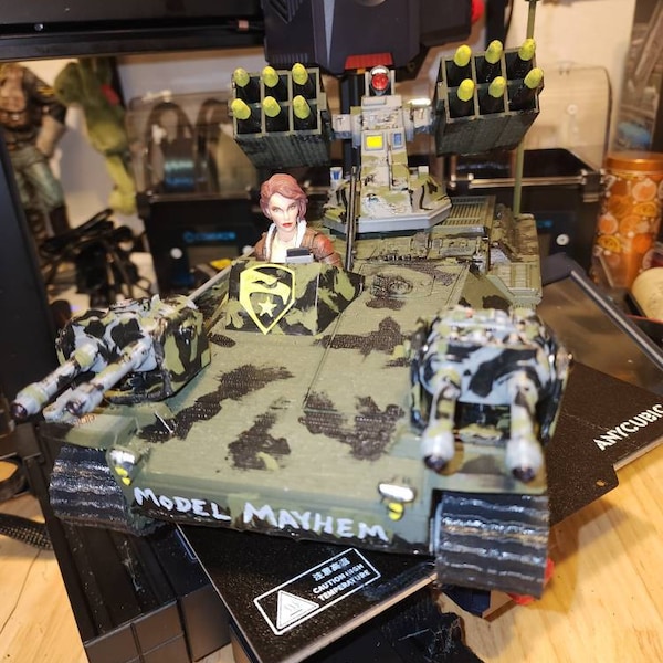 GI Joe Classified Wolverine Tank STL Files - Etsy