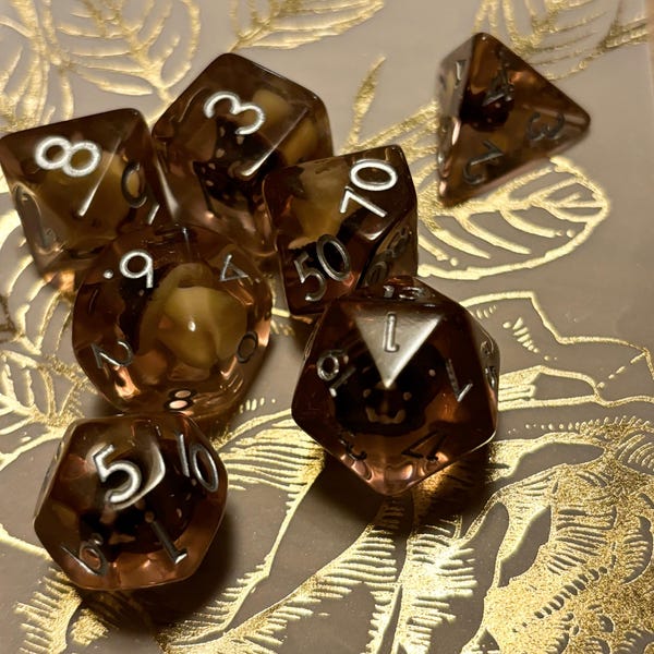 Fae Magic - Liquid Core Dice Set for Dnd / Dice for Dungeons and ...
