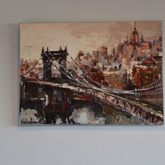 Original oil paintings by Valiulina by ValArtGallery on Etsy