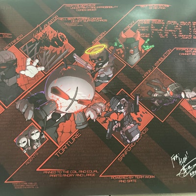 AAHW Lineup Collage 18x12 - Etsy