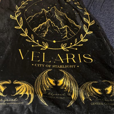 Velaris City ACOTAR Wall Tapestry Velaris Court of Dreams Wall Tapestry ...