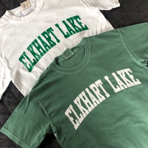 CUSTOM College Shirt Customized School Group Block Lettering Custom ...