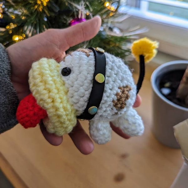 Moo Moo Cow Yarn Yoshi Amigurumi Plushie - Etsy