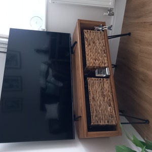 Record Player Stand / Vinyl Storage / Media Unit - Etsy