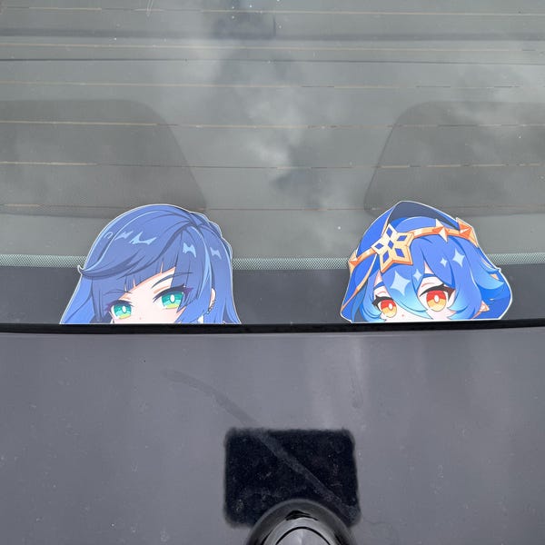 Huohuo Peeker Holographic Sticker Honkai Star Rail Sticker Huohuo ...