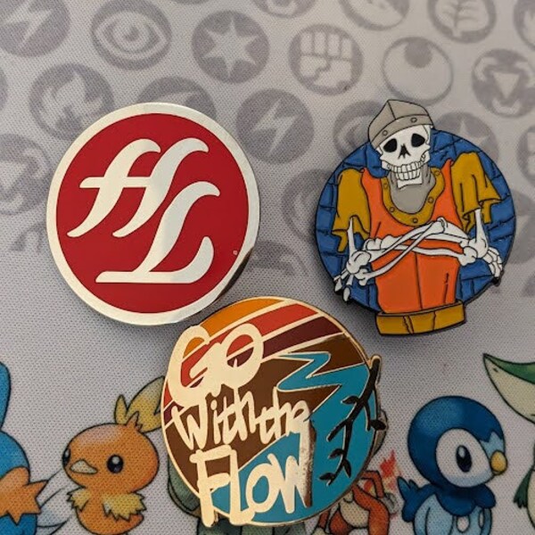 The Simpsons Mr. Sparkle Fish Bulb Patch and Pin Set - Etsy