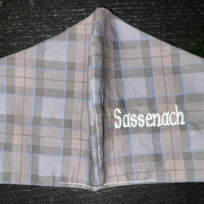 Muted Red and Blue Plaid Fabric Fraser Tartan Plaid by - Etsy