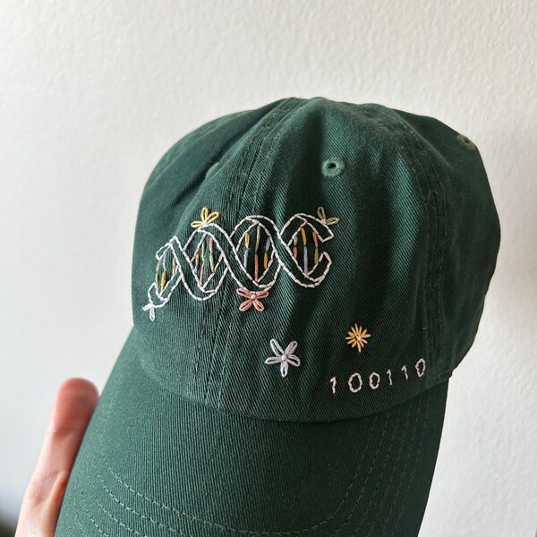 Custom Embroidered Chemical Structure Baseball Cap, Science Gift - Etsy