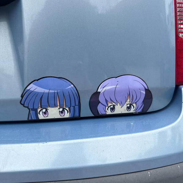 Miku Rabbit Hole Sticker |rabbit Hole Miku Peeker Sticker | Hatsune ...