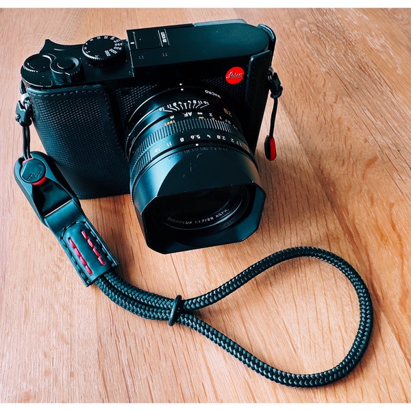 RED Marine Rope and Leather Camera Strap Made With Peak Design Anchor ...