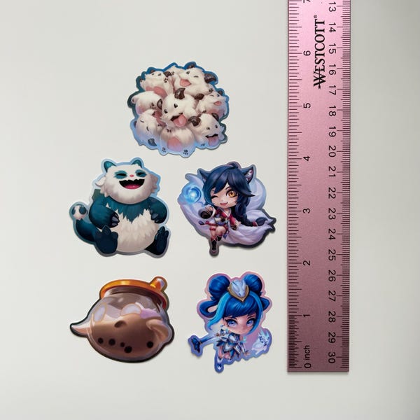 Chibi Ahri Sticker - Etsy