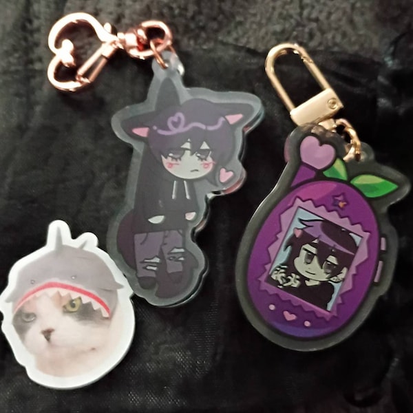 SDV Stardew Valley Scruff Kitty Acrylic Keychain Charms - Etsy UK