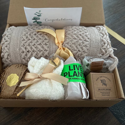 Personalized Gift Box, Going Away Gift for Friend, Girlfriend Birthday ...