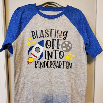 Blasting off Into Kindergarten, First Day of Kindergarten. First Day of ...