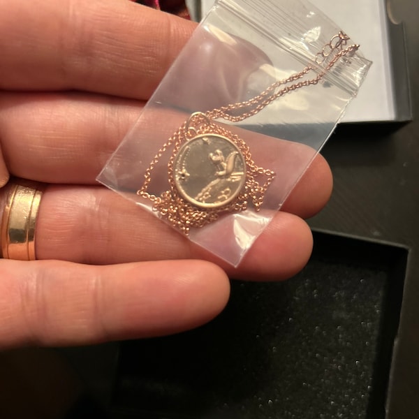 PERIMADE Little Fox Locket Necklace • Waterproof Picture Photo Locket ...