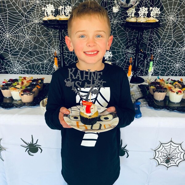 Halloween Happy Birthday Cake Topper/halloween Birthday Cake Topper ...