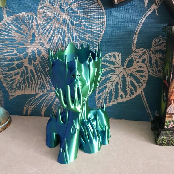 Gravity-defying Liquid Sculpture, Frozen in Time, a Cup Pouring Liquid ...