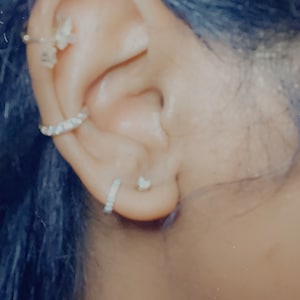 ASTM F136 Titanium Conch Hoop Four Layer Stacked Conch | Etsy