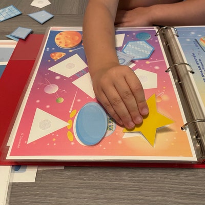 Space Busy Book. Printable Preschool, Pre-k, Kindergarten Learning ...