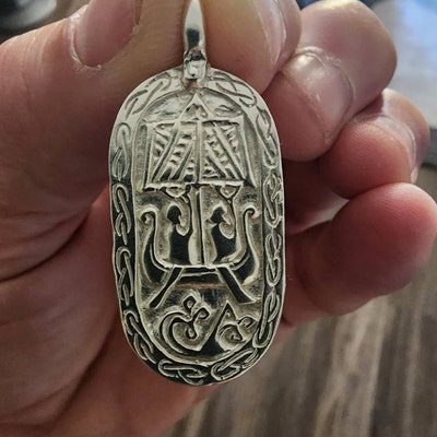 Viking Grooming Tools Twisted Bronze Loop or Double Horse Head - Etsy