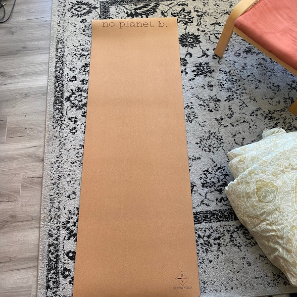Eco-friendly, Organic Jute , Printed Yoga Mat, Tribal Design. - Etsy