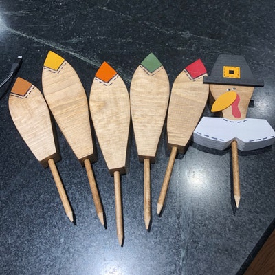 Turkey Pumpkin Pokes Large Size Thanksgiving Decor Pilgrim - Etsy