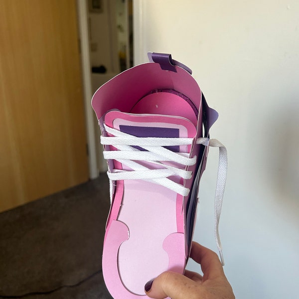 3D Sneaker Gift Box Svg 3D Sneaker Box Trainer Gift Box for Cricut and ...