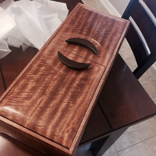 Contemporary Wood Jewelry Box - J2exlw - in Leopardwood by Ron Lentz - Etsy