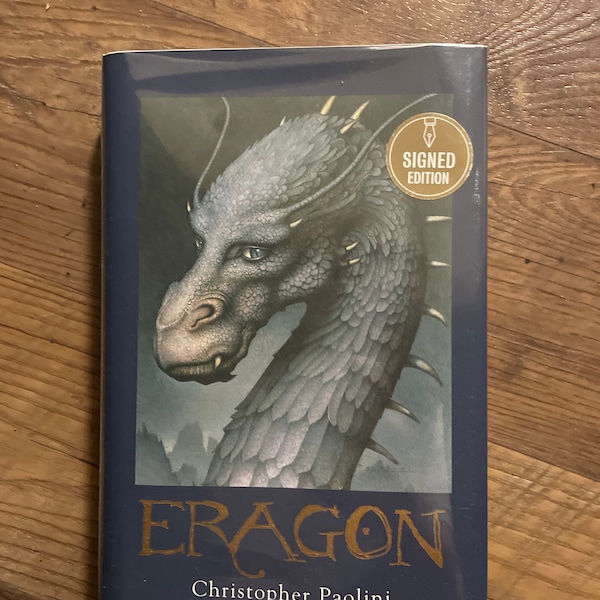 Eragon by Christopher Paolini: Signed, First Edition, First Printing ...