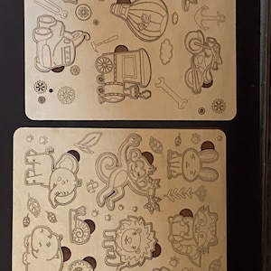 PUZZLE Laser Cut File Svg Dxf Kids Laser Svg Design & DIY Craft Kits ...