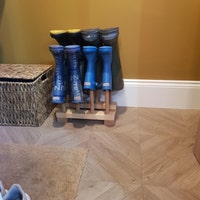 Wooden Wellington Welly Boot Rack Traditional Welly Storage - Etsy UK
