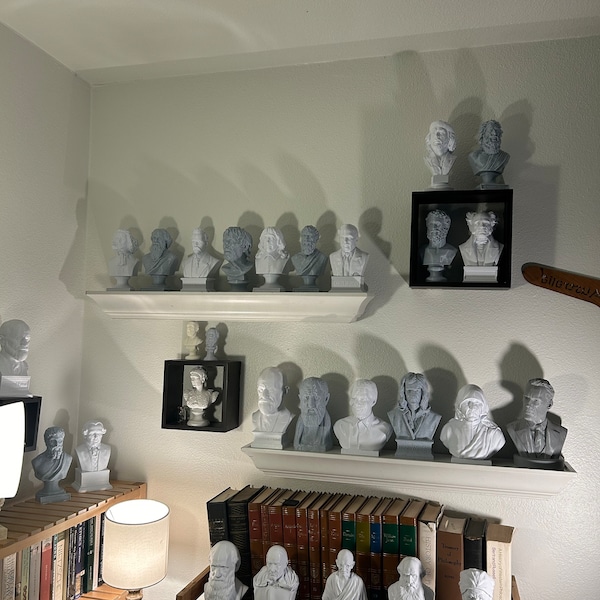 Philosophers Busts Value Pack Collection: Friedrich Nietzsche, Sigmund ...
