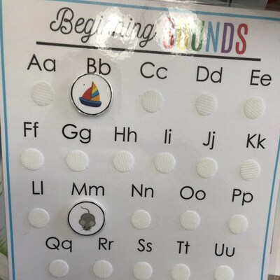 Beginning Sounds, Printable Alphabet Game, Preschool Curriculum ...