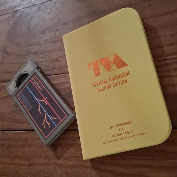 TVA Handbook Replica, Loki-inspired Time Variance Authority Prop TVA ...
