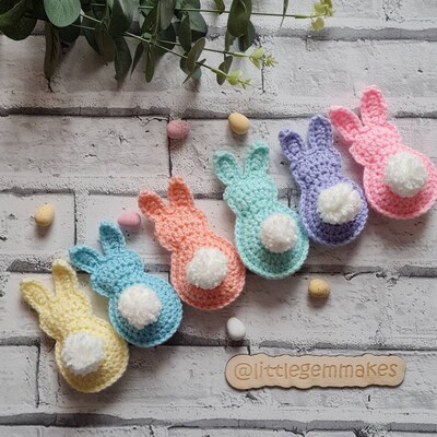 Crochet Pattern Crochet Easter Bunny Toy Easy Crochet Bunny Garland - Etsy