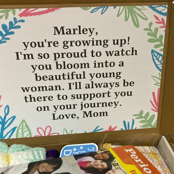 Congratulations, Buttercup, Welcome to Womanhood, First Period Kit ...
