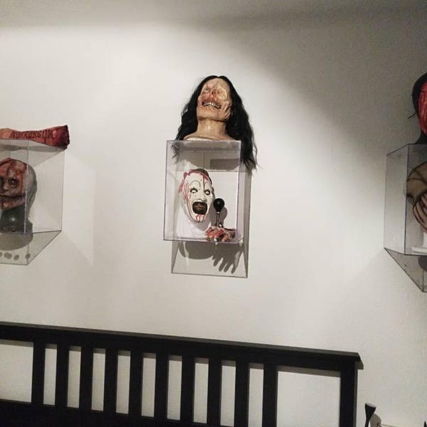 SMIRK Latex Horror Display Head *not Wearable* Halloween Mutant Not ...