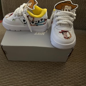 Custom Lightning Air Force 1, Custom Shoes, Custom Sneakers, Hand ...