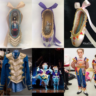 Decorated Pointe Shoe: Nutcracker,kingdom of Sweets, Gingerbread ...