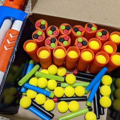 Extra Spring Thunder Shells Small Pack Standard Orange Toy Only - Etsy