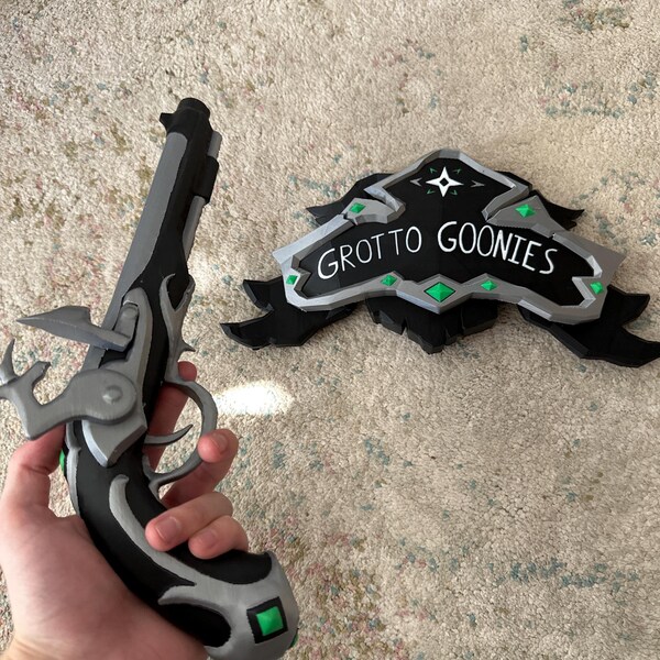 Full Size Sea of Thieves Crimson Crypt 3D Printed Throwing Knife - Etsy