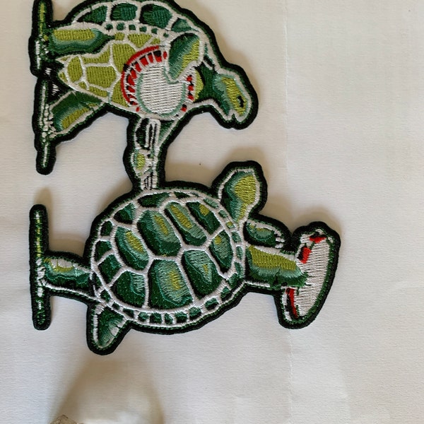 Grateful Dead Embroidered Patch - Terrapin Station Turtles - Etsy