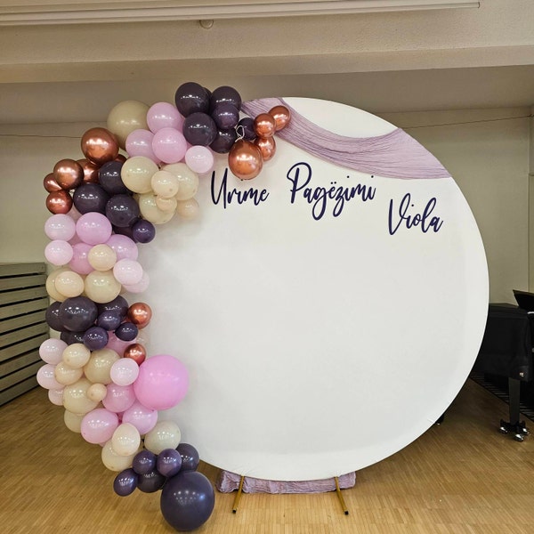 Personalized Backdrop Name Sign, Name Sign for First Birthday Party ...