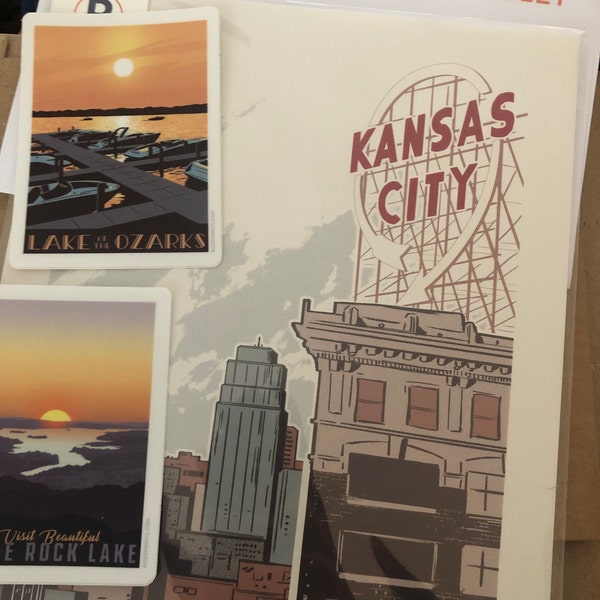 Kansas City Crossroads Print - Etsy