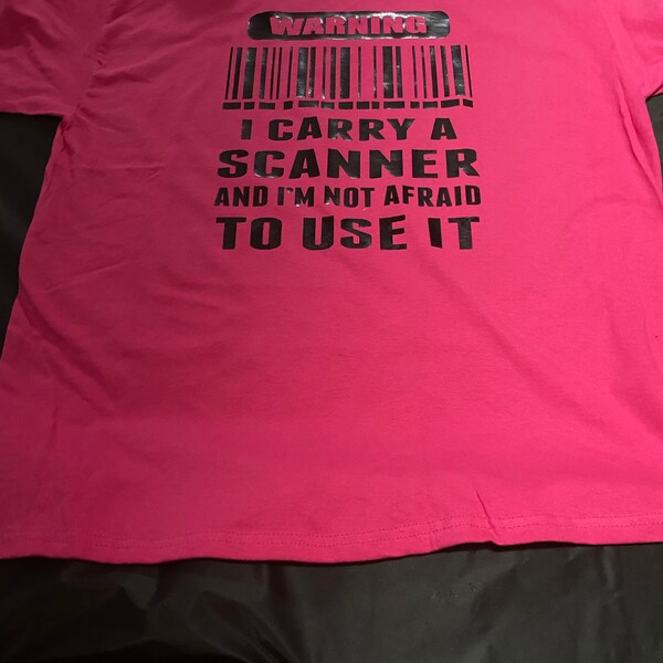 Warning I Carry a Scanner, Postal Worker Svg, Postman Clipart, Mail ...