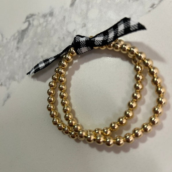 14K Gold Filled Round Beads Bulk, 2mm/2.5mm/3mm/4mm/5mm/6mm/8mm/10mm ...